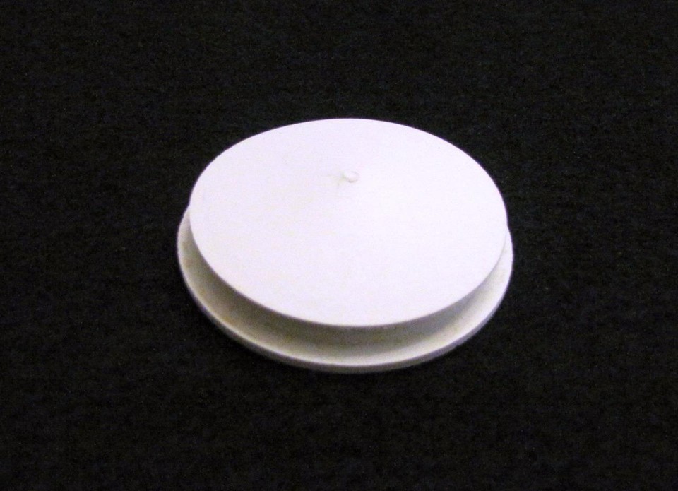 Single White Piggy Bank Rubber Stoppers / Plugs Sizes for Holes Between ...