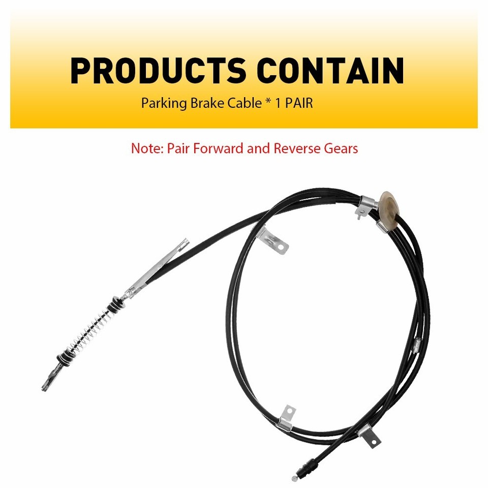 Front Parking Brake Cable Black For 2011-2020 Jeep Grand Cherokee ...