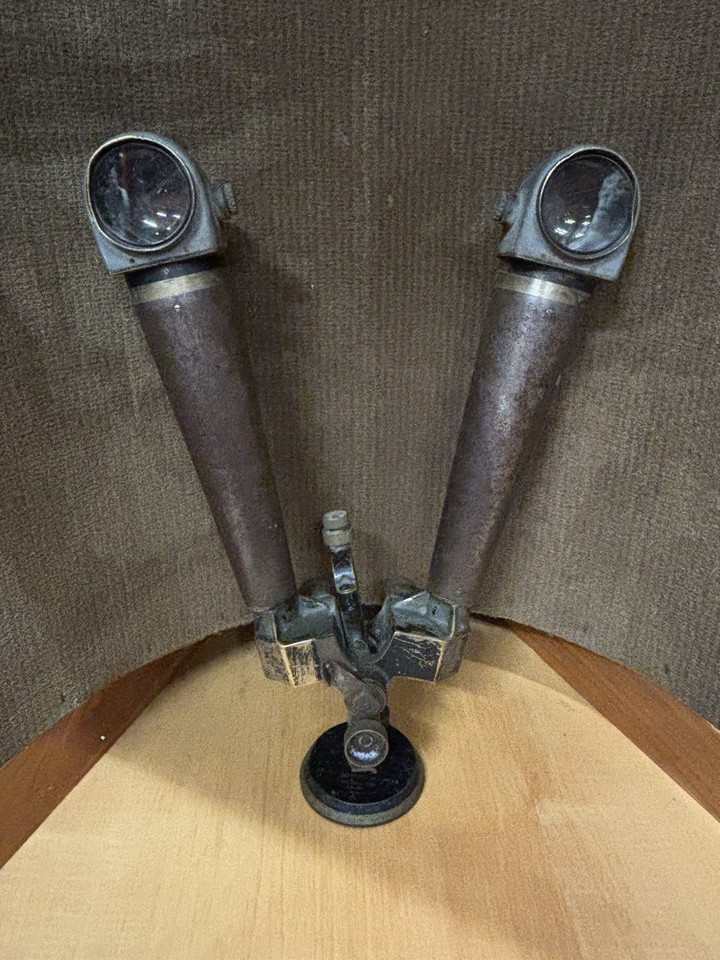 WW2 Rabbits Ears Periscope Binoculars. Dated 1922 With Military Stamps ...