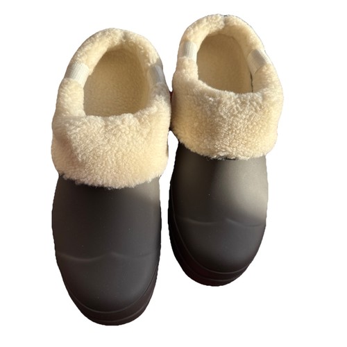 Hunter Ladies' Size 7 PLAY Insulated Clogs Shoes, Chocolate Brown | eBay