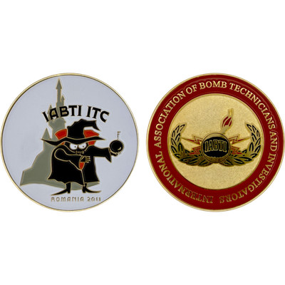 IABTI CHALLENGE COIN: In Service Training - Romania 2011, Size 1.75" | eBay