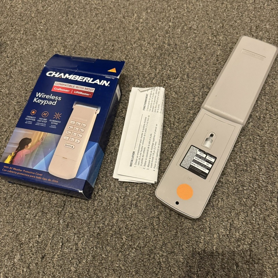 Chamberlain 940EV-P2 Garage Door Keyless Wireless Keypad 12381173426 | eBay