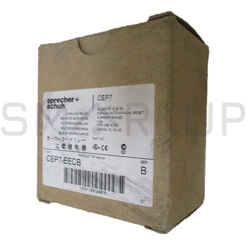 New In Box SPRECHER+SCHUH CEP7-EECB Thermal Overload Relay | eBay