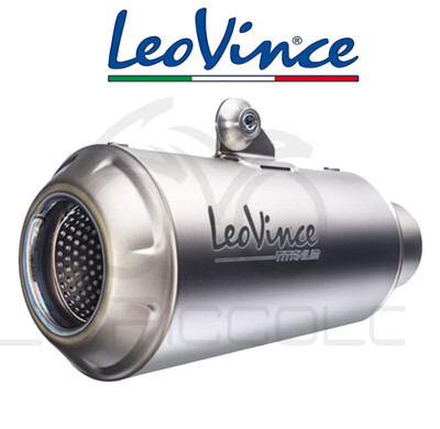 Leovince Lv-10 Exhaust Terminal Kawasaki Zx-10R Ninja 2017 Titanium ...