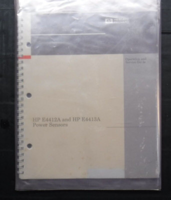 HP E4412A and HP E4413A Power Sensors | eBay