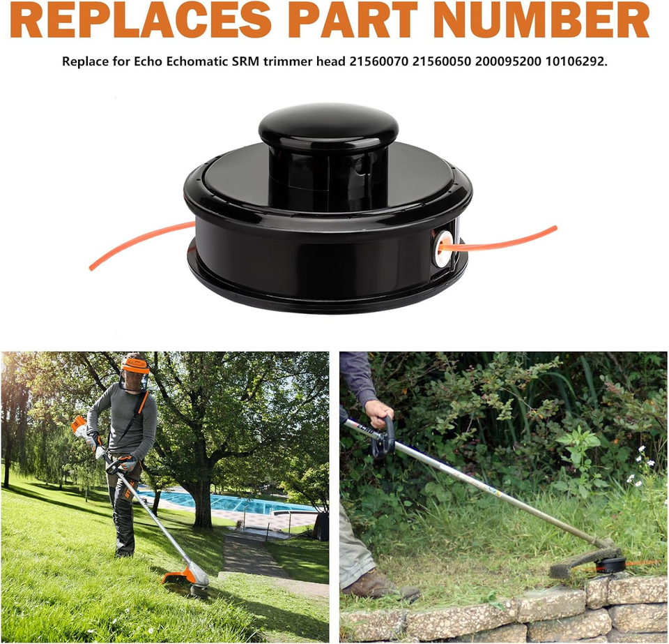 21560070 Trimmer Head Replacement for Echo Echomatic SRM Trimmer Head ...