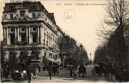 CPA PARIS 10e - Théátre de la Reneaissance (79839) | eBay