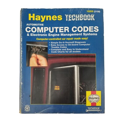 HAYNES TECHBOOK AUTOMOTIVE COMPUTER CODES & ELECTRONIC ENGINE ...