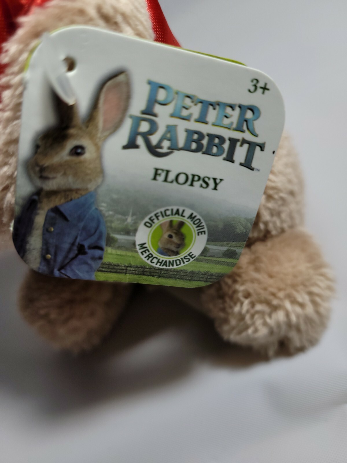 PETER RABBIT FLOPSY OFFICIAL MOVIE MDSE. JUST PLAY STUFFED ANIMAL 2018 ...