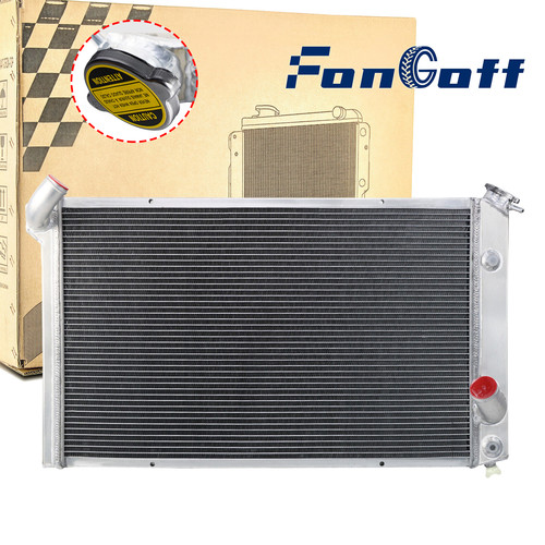 3 Rows Aluminum Radiator Fits For 1973-1976 Chevy Corvette C3 V8 5.7L 7 ...