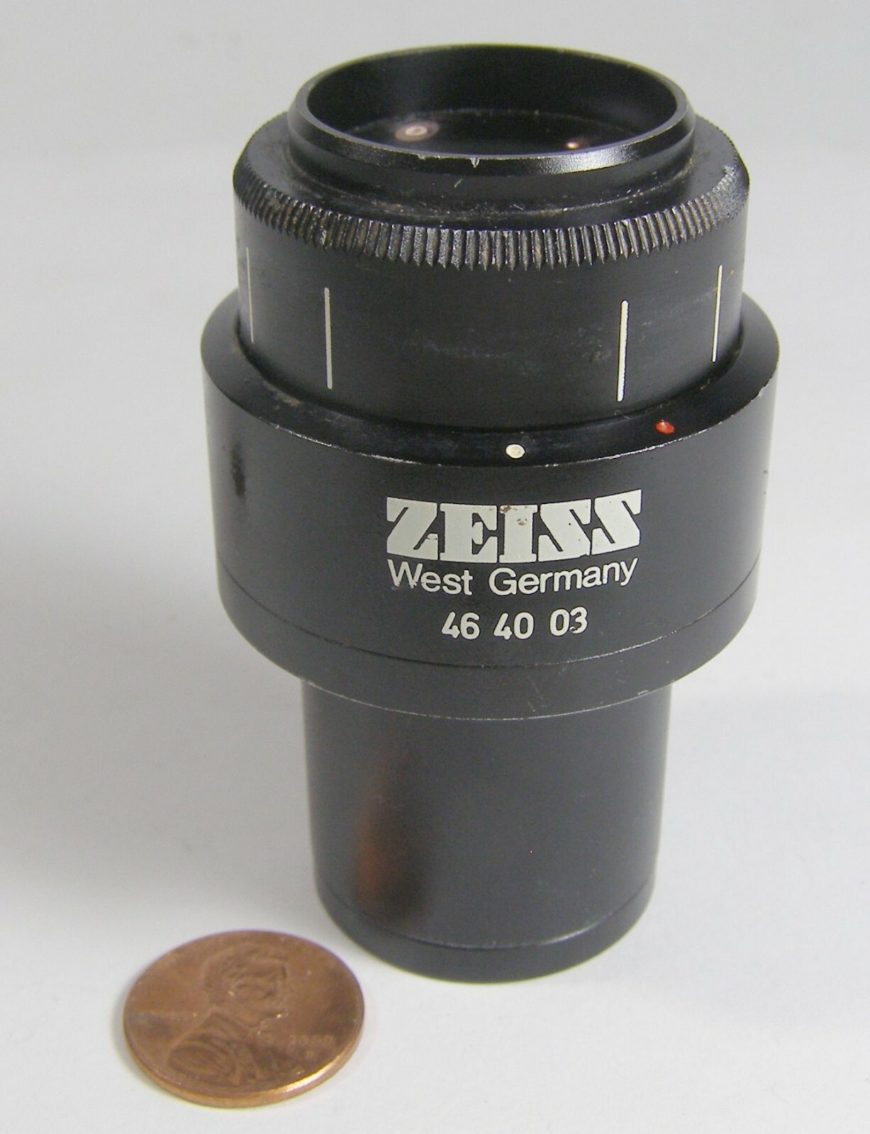 Zeiss Microscope Eyepiece W.G. 46 40 03 W10X/25 spot on lens 1 count | eBay