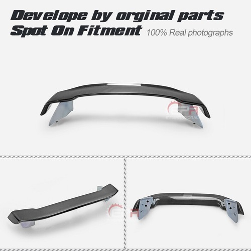 For Honda CR-Z ZF1 MU Style Carbon Blade & FRP Rear Spoiler Wing ...