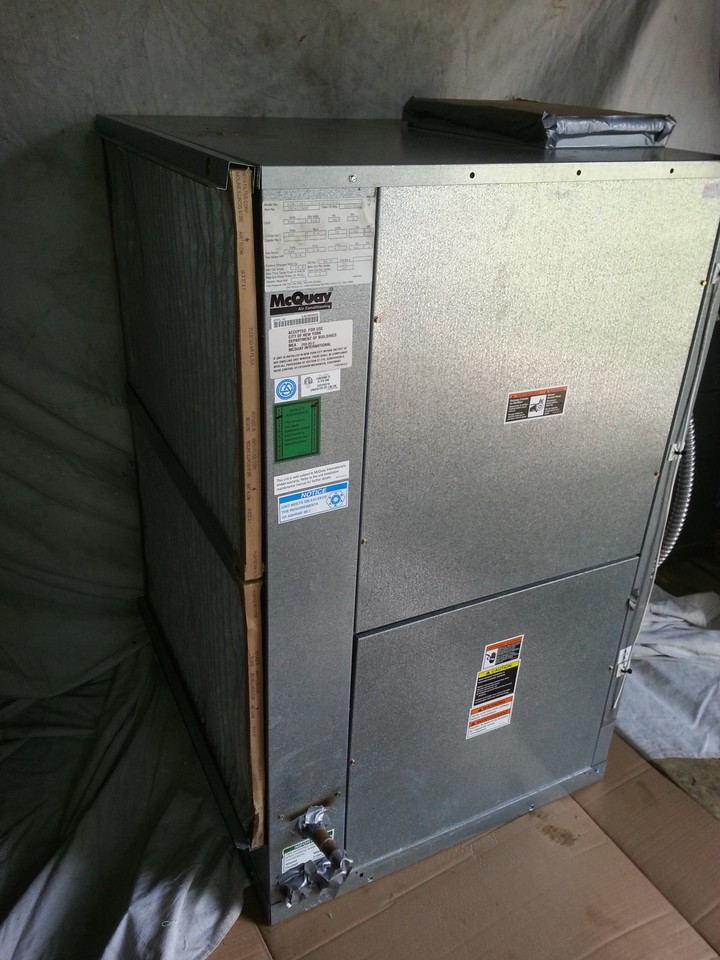 McQuay Vertical Water Source Heat Pump, Model WFMS, 460V 3PH | eBay