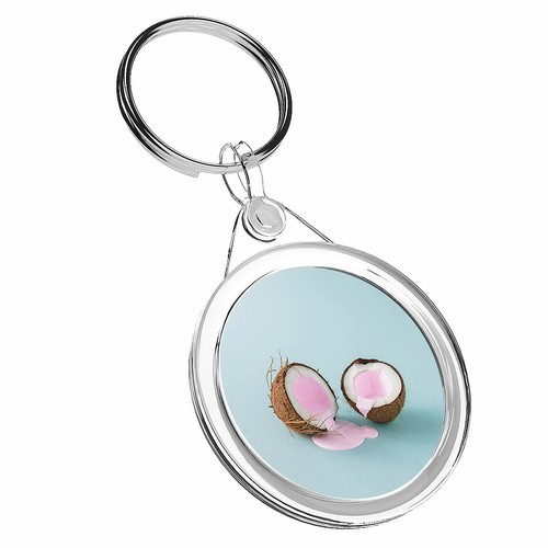 1 X Strawberry Coconut Milkshake - Keyring IR02 Mum Dad Birthday Gift ...