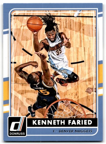 2015-16 Donruss Kenneth Faried Denver Nuggets #89 | eBay