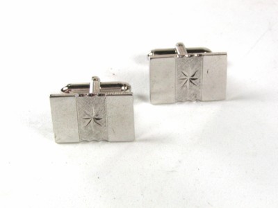 Sterling Silver Small Star Burst Cufflinks Unbranded 3616b | eBay