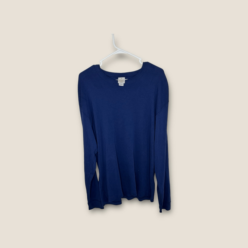 Hanna Anderson Women’s Plus Size 100% organic Cotton Navy Blue Long ...