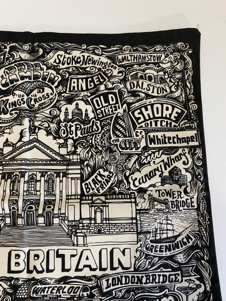 Tate Modern Britain Vic Lee Cushion Pillow Cover, Art Museum, Souvenir ...