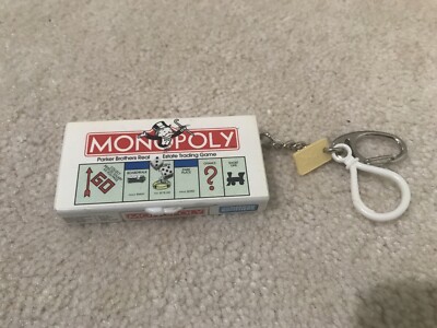 MONOPOLY Keychain-Hasbro Fun Mini Board Game Key Ring Toy | eBay