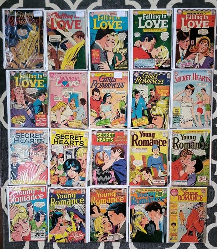 Huge Lot of 20 DC Love Romance Comics 60s Silver Age key issues! | eBay