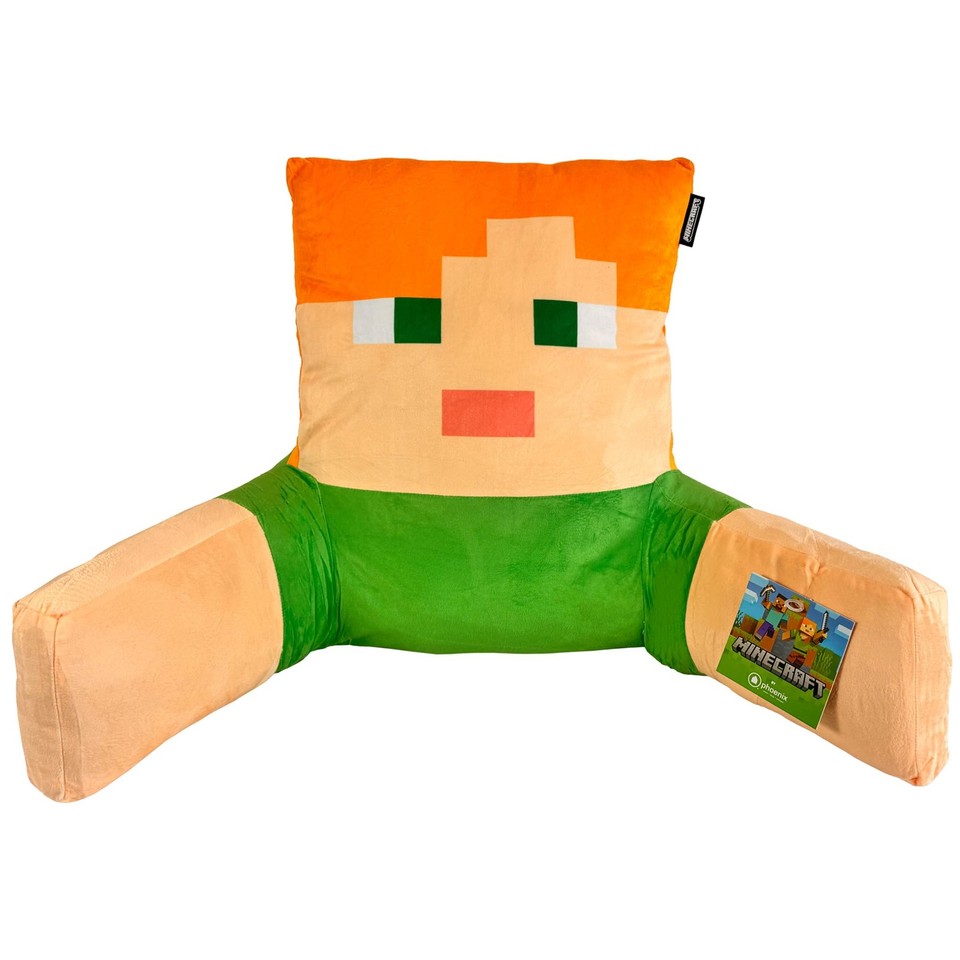 Minecraft: Relax Pillow - Alex - Character Lounge Cushion, Armrests ...