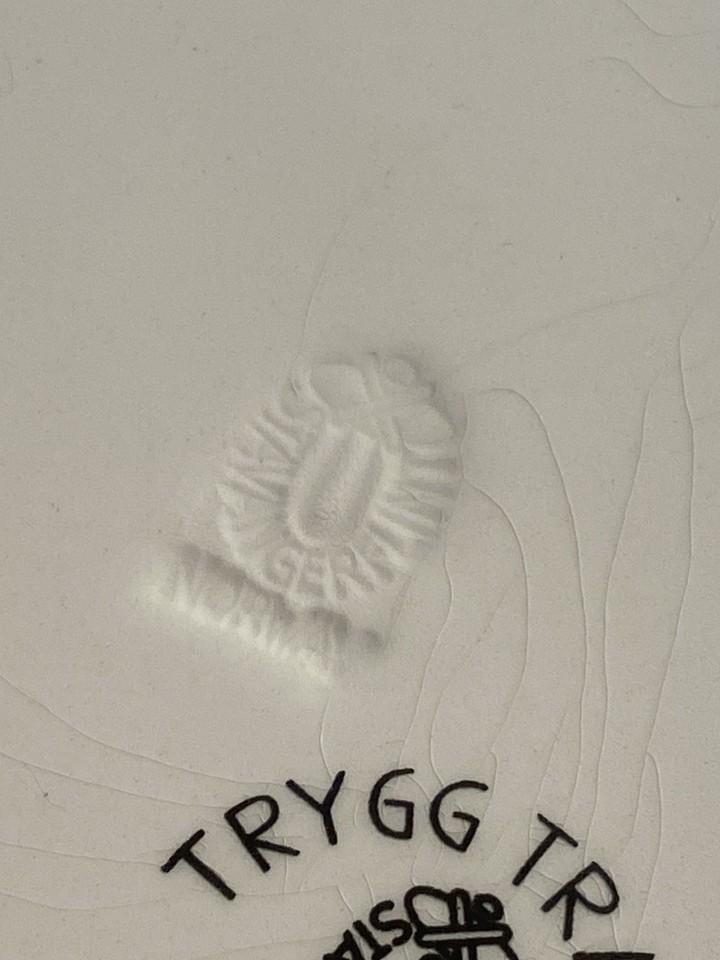 Norwegian Child’s China Stavagerflint Traffic Pattern Plate Bowl Cup ...