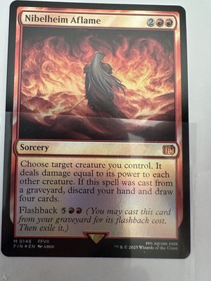 Nibelheim Aflame - 0146 - Final Fantasy - MTG - NM/M - FOIL | eBay