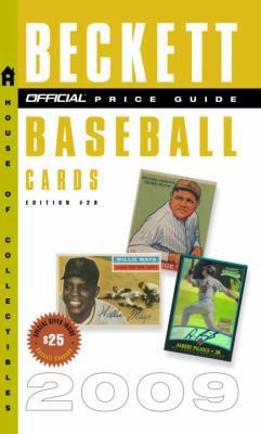 The Official Beckett Price Guide to Baseball Cards 2009, Edition #29 ...