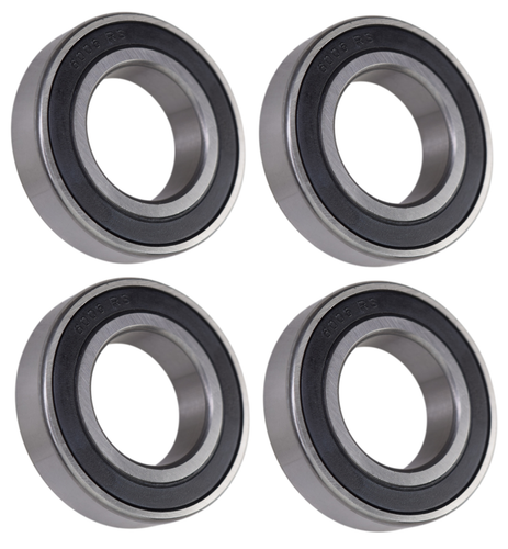 (4 Each) 6006-2RS, 6006LLU, 6006DDU Sealed Radial Ball Bearing 30X55X13 ...