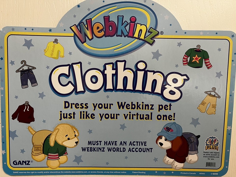 Webkinz Clothes SNOWBOARDING JACKET BRAND NEW sealed pkg w/ unused code ...