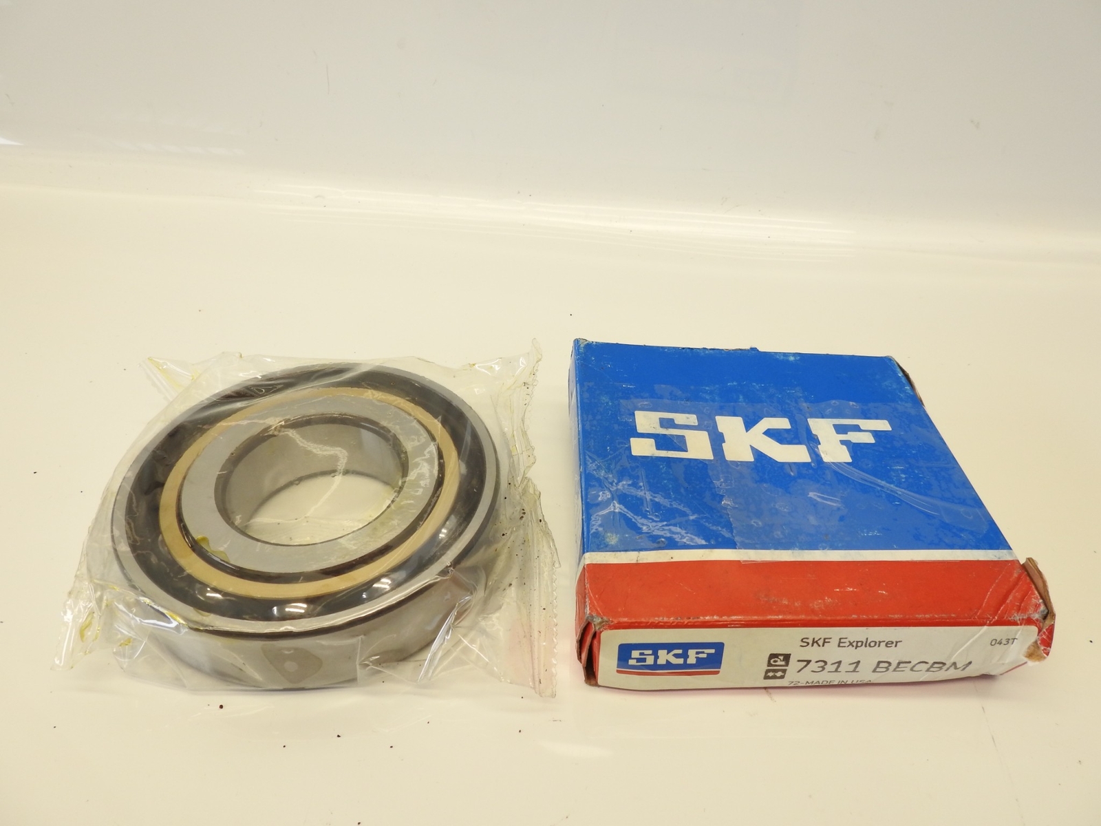 Genuine SKF 7311 BECBM Angular Contact Ball Bearing 55x120x29mm | eBay