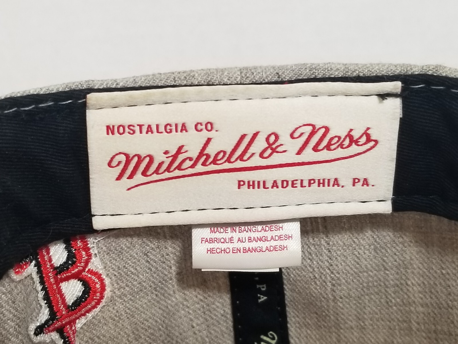 Houston Rockets Hat Mitchell & Ness Snapback Gray/Red Cap | eBay