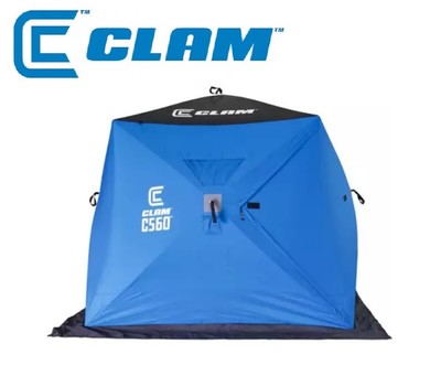 Clam C560 8'x8' Hub Shelter C560 | eBay