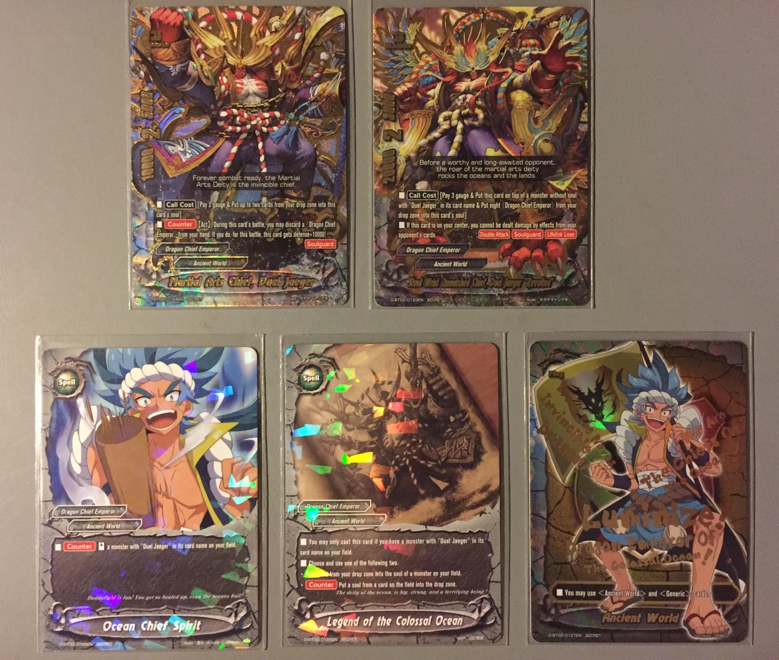 FUTURE CARD BUDDYFIGHT STOUT WRIST UNMATCHED CHIEF DUEL JAEGER ...