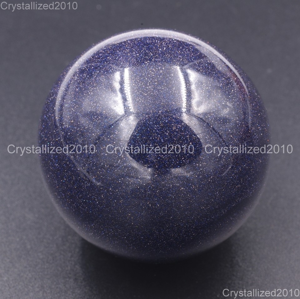 Natural Gemstone Round Ball Crystal Healing Sphere Massage Rock Stones ...