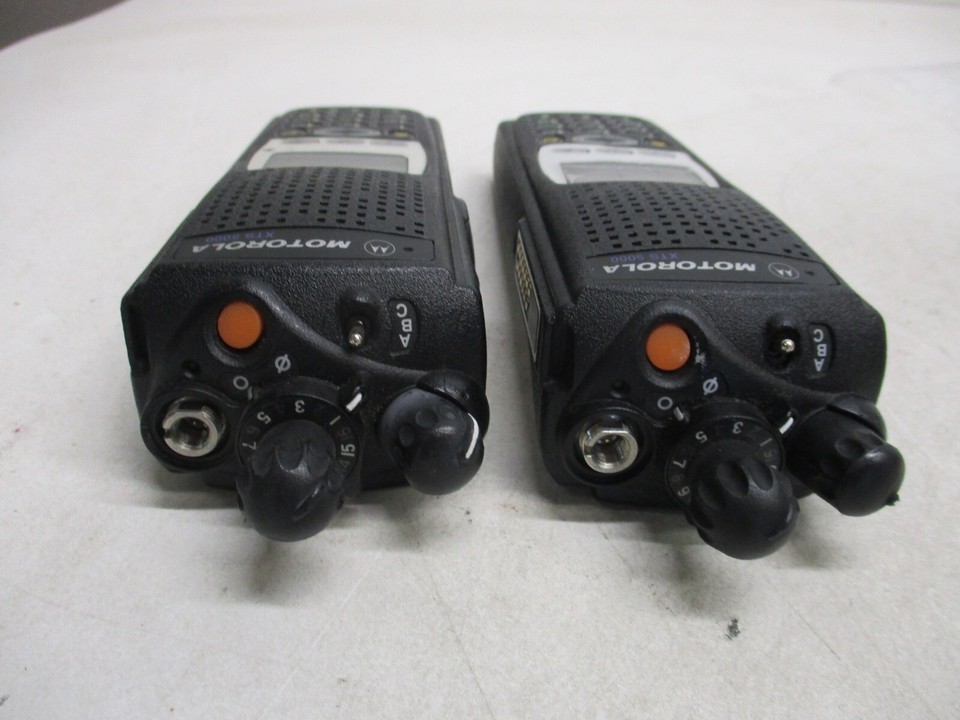 Lot of 2 Motorola Astro XTS 5000 ASTRO 25 9600 Baud Digital Trunking ...