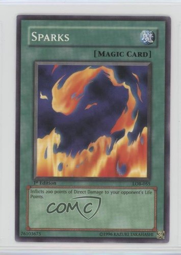 2002 Yu-Gi-Oh! Legend Blue Eyes White Burner Dragon Ruler of Sparks # ...