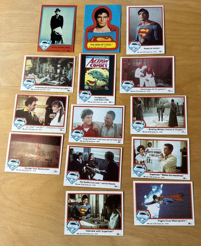 1978 SUPERMAN SERIES CARD SET CARDS MINT NM-MT | eBay