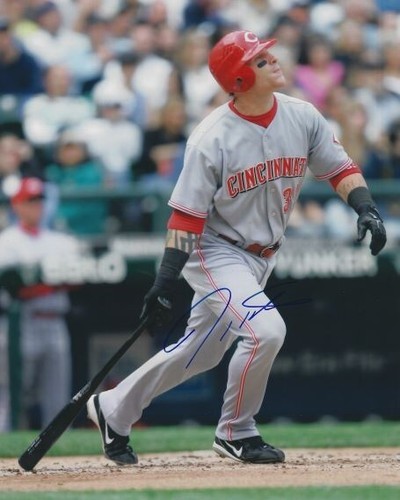 Signed 8x10 JOSH HAMILTON Cincinnati Reds Autographed photo - w/COA | eBay