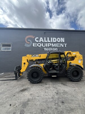 2014 Telehandler Reach Forklift JCB 507-42 Solid Tires 7000lbs | eBay