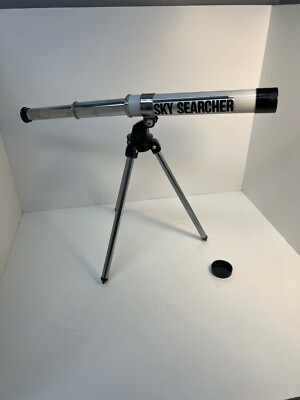 Sky Searcher Kids Telescope With 12" Tall Tripod 10" to 18" Telescope ...