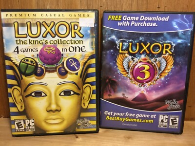LUXOR The Kings Collection 2008 + LUXOR 3 2007 (Mumbo Jumbo CD-ROM ...