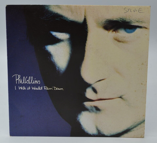 I Wish It Would Rain Down Phil Collins - disque vinyle 45 tours | eBay