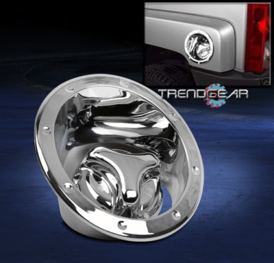 2006-2010 HUMMER H3 GAS TANK COVER FUEL DOOR BEZEL CAP MOULDING TRIM ...