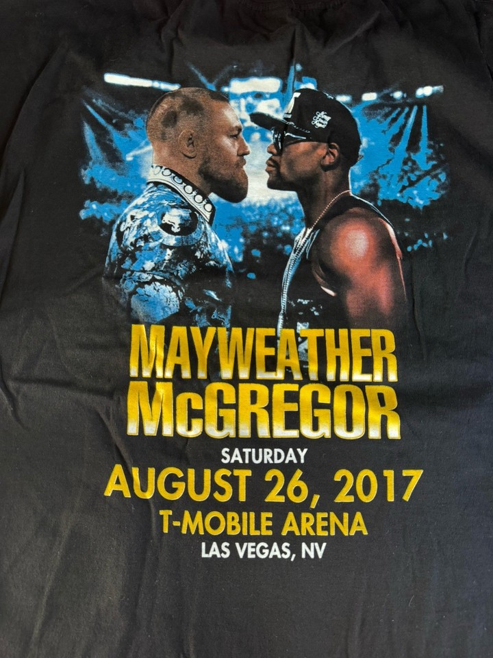The Money Fight Conor McGregor VS Floyd Mayweather T-Shirt 2017 Mens ...
