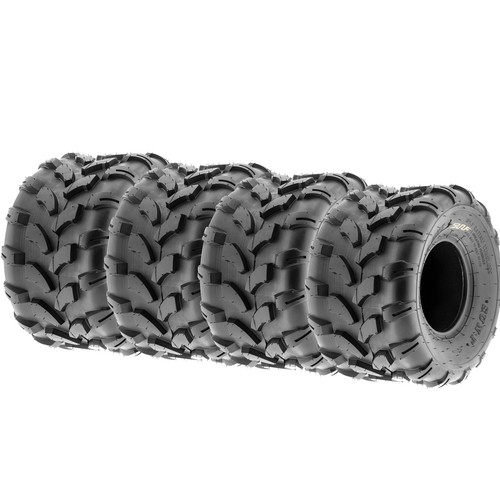 SUNF Set of 4 ATV UTV Tires 20x10-8 20x10x8 Tubeless 6 Ply for 8 ” Rims ...