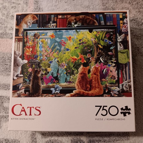 CATS Kitten Distraction Jigsaw Puzzle Buffalo Games 750 Pieces | eBay