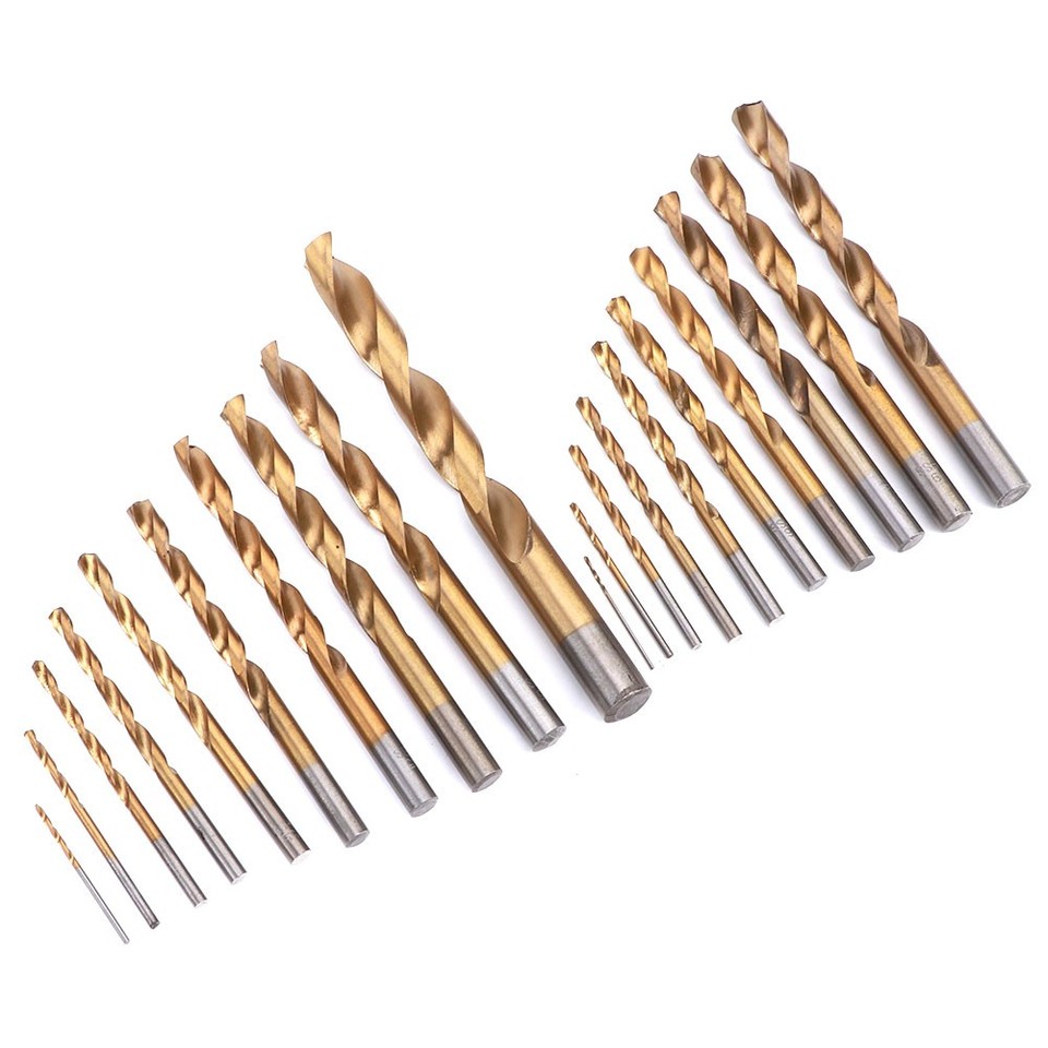 202Pcs Twist Drill Bit Set High Hardness Wear Resistance For DIY Home ...