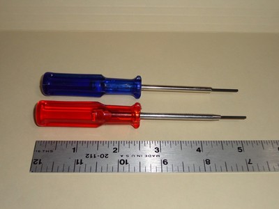 2 Screwdrivers for industrial covestitch & serger machines to change ...