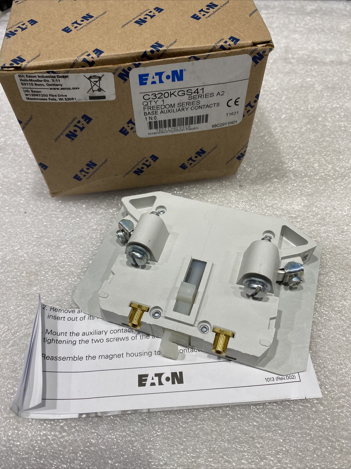 C320KGS41 CH BASE AUXILIARY CONTACT 1-N0 NEW | eBay